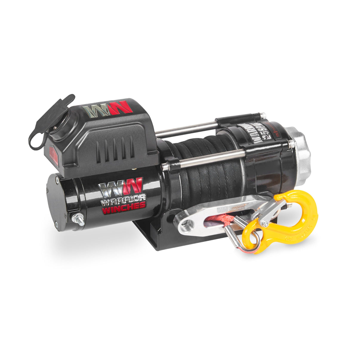 Warrior Winches Ninja 2500 Elektrisk vinsch 12V Syntetlina — Kayakstore.se