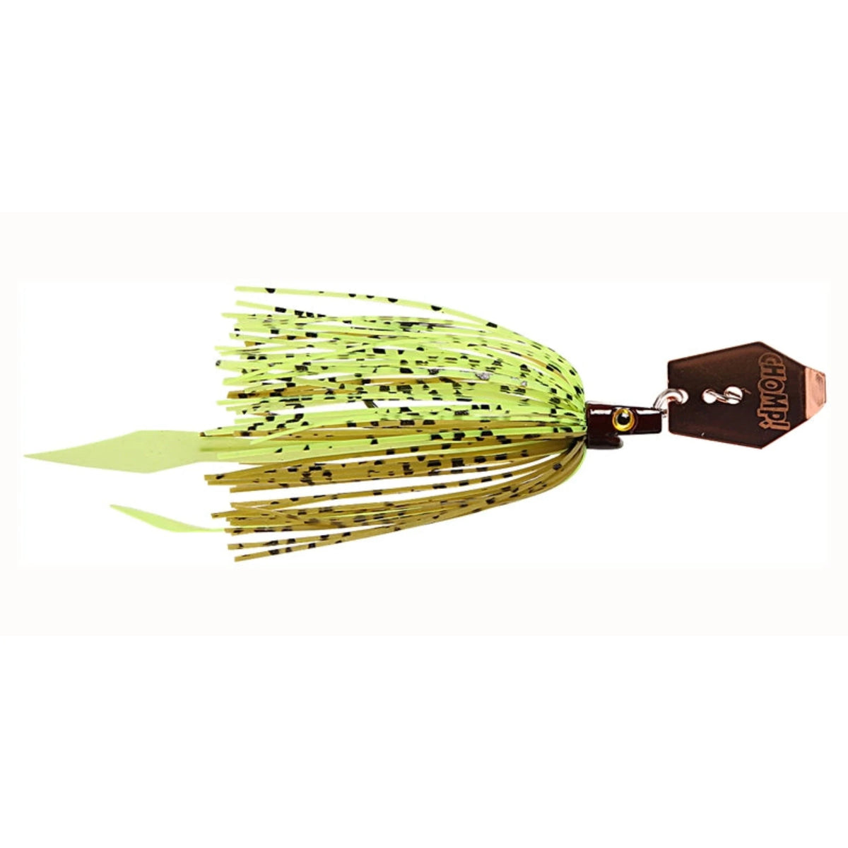 CWC The Pig Pig Hula Chatter, 16g Yellow Perch - bladed jig
