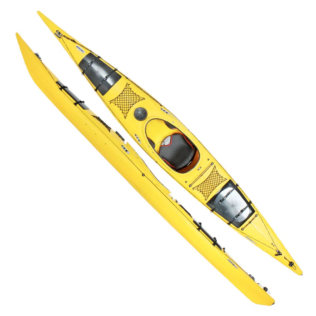 Prijon HTP Touryak 500 inkl. Luxus roder, Gul