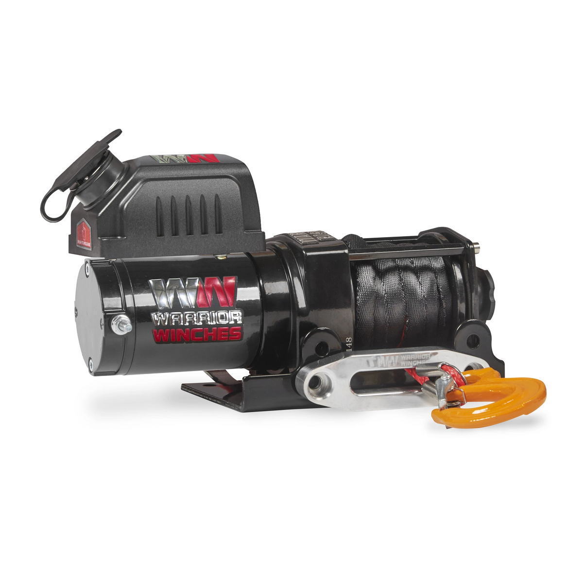 Warrior Winches Ninja 2000lb Vinsch 12V Armortek syntet - Elvinsch