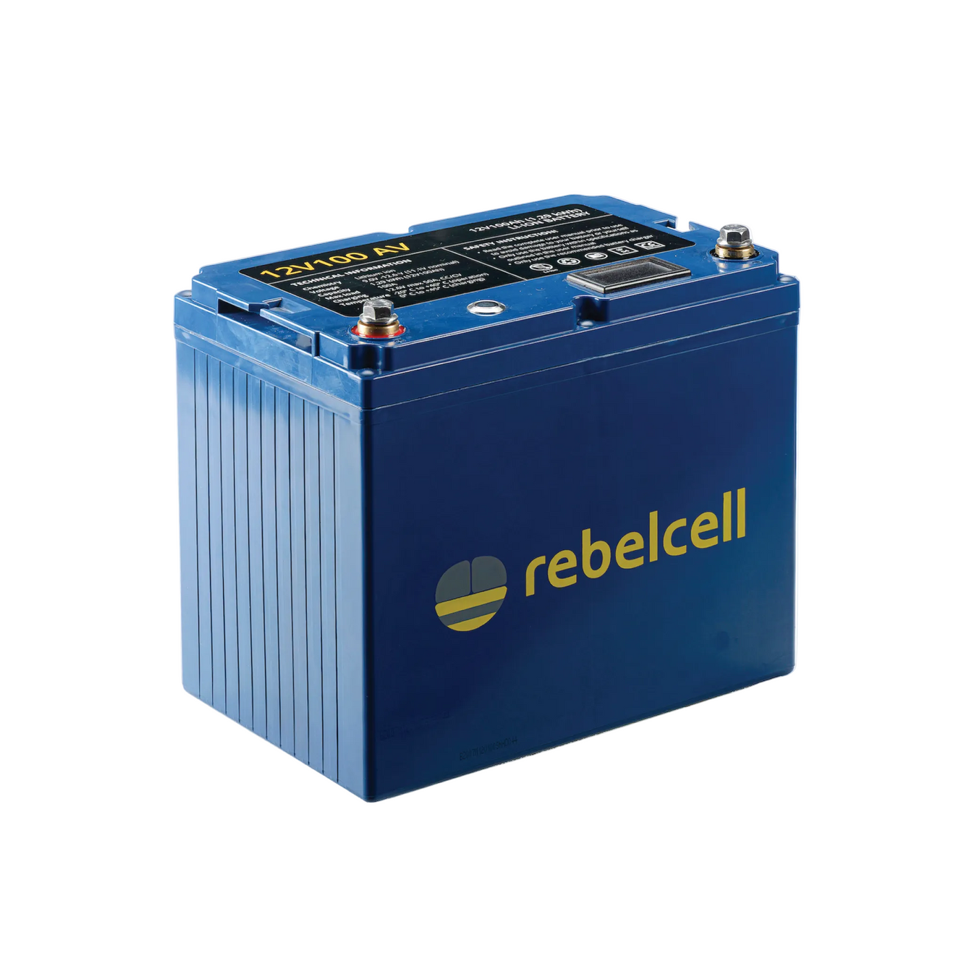 Rebelcell 12V100 AV li-ion Battery med Rebelcell 20A vattentät laddare