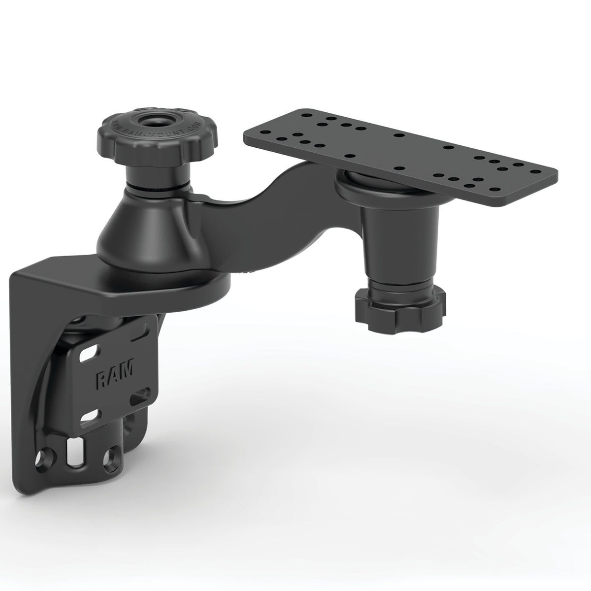 RAM Mounts Vertikal Svängarm Marinelektronik (C-kula)